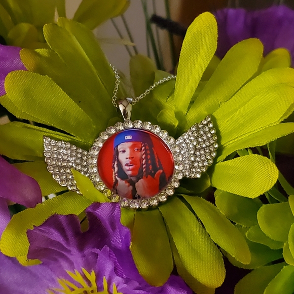 Jewelry | King Von Rapper Music Great Angel Wings Necklace Memorial ...